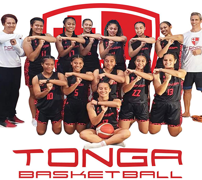 Tongas First Women Basketball Team At Fiba Polynesian Cup Matangi Tonga
